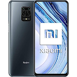 Xiaomi Redmi Note 9 Pro (128GB, 6GB) 6.67" FHD+ Display, Snapdragon 720G, Dual SIM GSM Unlocked Global 4G LTE (T-Mobile, AT&T, Metro, Straight Talk) International Model (128GB SD Bundle, Grey)