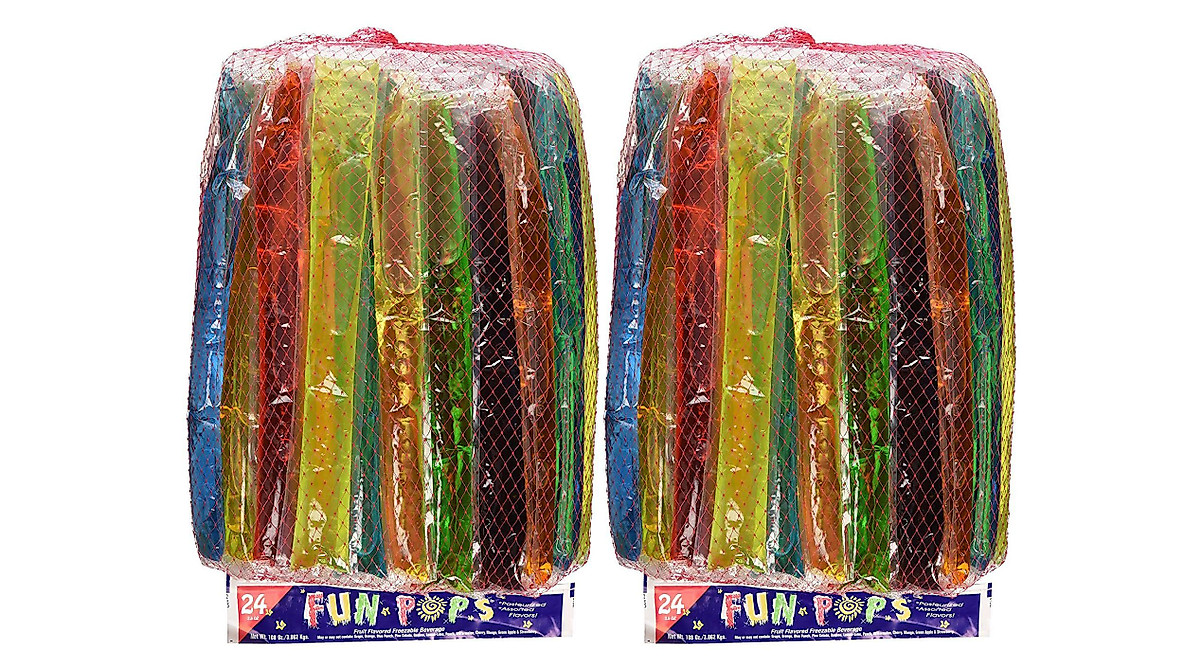 Delicious Fun Pops Ice Pops - 48 Count Pack