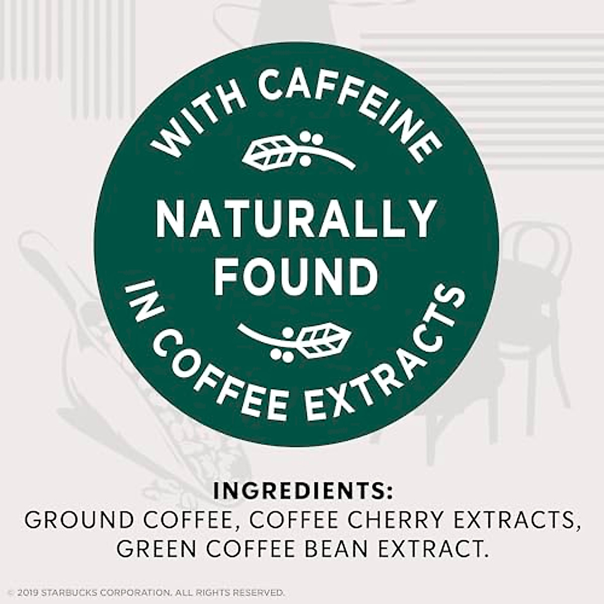 Starbucks Dark Roast K-Cup Coffee Pods with 2X Caffeine, for Keurig Brewers, 6 boxes (60 pods total)