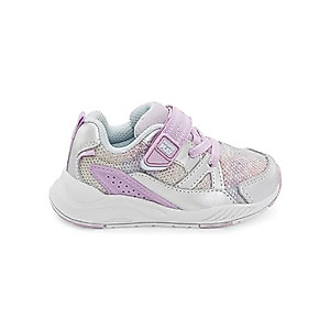 Stride Rite Girls M2P Journey 2 Athletic Sneaker, Rainbow, 5 Toddler