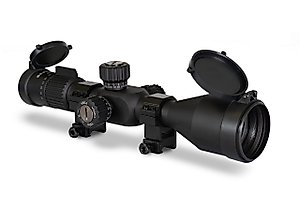 Monstrum G3 3-18x50 First Focal Plane FFP Rifle Scope with Illuminated MOA Reticle and Parallax Adjustment | Black