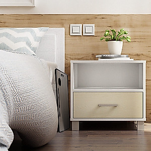 Amaredom Laptop Bed Desk Tray Bed Table, Foldable Portable Lap Desk with Storage Drawer and Cup Holder for Eating Breakfast on Bed/Couch/Sofa-Black