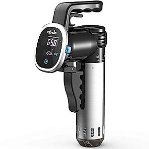 Sous Vide Cooker Immersion Circulator, Wancle sous vide machine 850W, Ultra-Quiet, 120V, Black