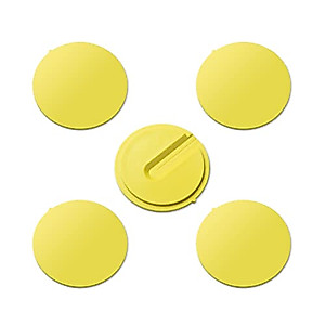 POWERTEC 71086 Zero Clearance Table Saw Insert for Delta Bandsaw Models – 5 Pack, 2-1/2" Outer Dia. x 2-3/16" Inner Dia.