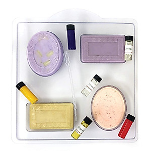 DIY Cocoa Butter Soap Making Kit - Learn How to Craft Custom Scented and Dyed Soap Bars