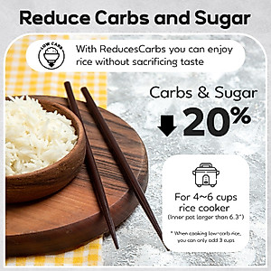 Linki Low-Carb Low-Sugar Rice Cooker Inner Pot Tray Korean Premium ST304 Stainless Steel Reduce Carbohydrates by 20%. Perfect Fit in 4-6 Cups Rice Cooker, Made in Korea (Cook up to 3 servings with low-sugar rice)