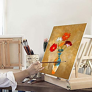 Canvas 11 x 14 Inch, Canvas Boards for Painting 32 Pack, Blank Canvas for Painting Using Acrylic Paint or Oil (Pre-Primed)