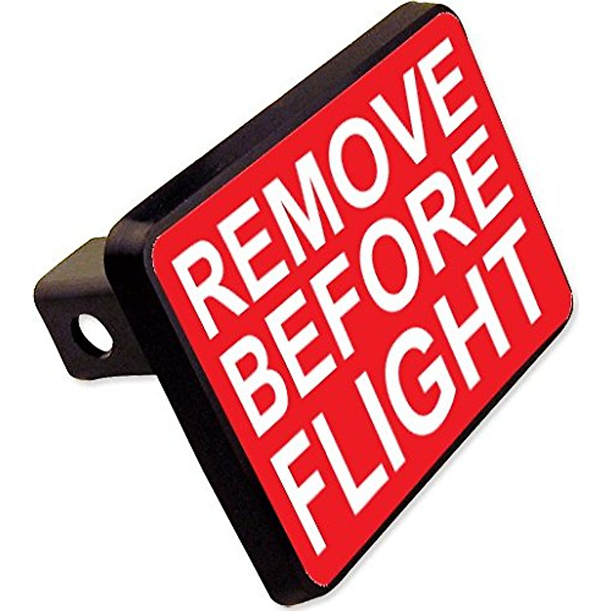 Remove Before Flight Trailer Hitch Cover Plug Funny Airforce Plane Novelty
