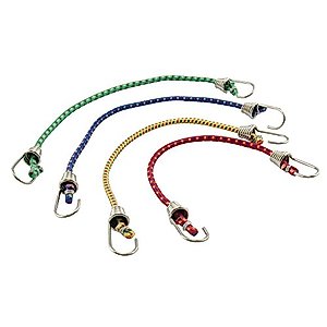 Erickson 06699 4 mm x 10" Mini Bungey Cord, (Pack of 4)