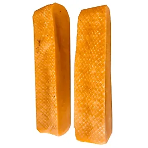 Snow Hill Natural Himalayan Yak Milk Dry Cheese Dog Chews Medium 2 Pcs Long Lasting Protein-Rich Yaky Cheese Bone Himalayan Yak Milk Treats of Himalayas, Nepal