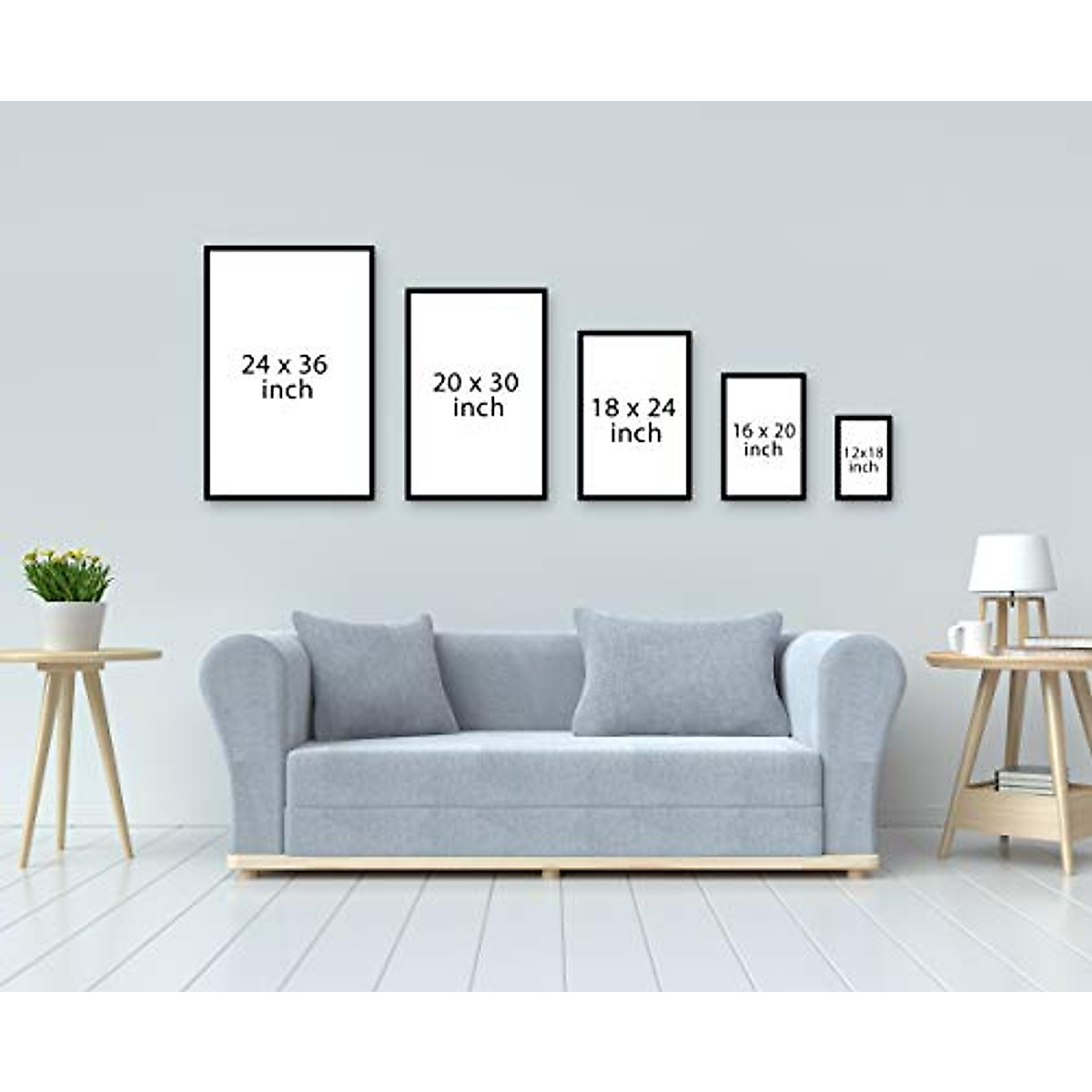 Pera Print - Upload Your Image or Photo - Custom Personalized Photo to Poster Printing, Wall Art Prints (18 x 24 inches), 18x24