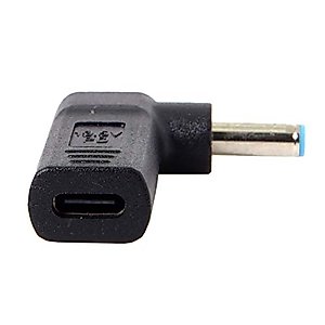 Cablecc USB 3.1 Type C USB-C to DC 4.5x3.0mm Adapter PD Emulator Trigger 90 Degree Angled