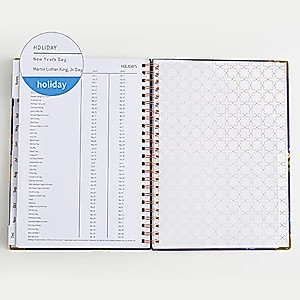 Daily Planner 2023,Daily Weekly Monthly Planner Yearly Agenda,Daily To Do List Notebook- Goal Agenda Foil Notebook Organizer for 2023,Students,College,Work,ADHD,Fitness,Productivity
