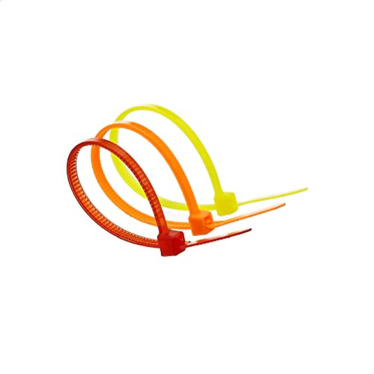 Amazon Basics Multi-Color Cable Zip Ties - 4-Inch/100mm, 480-Piece