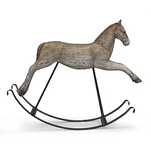 Melrose International Horse Rocker 22.25" L x 19.25" H Resin