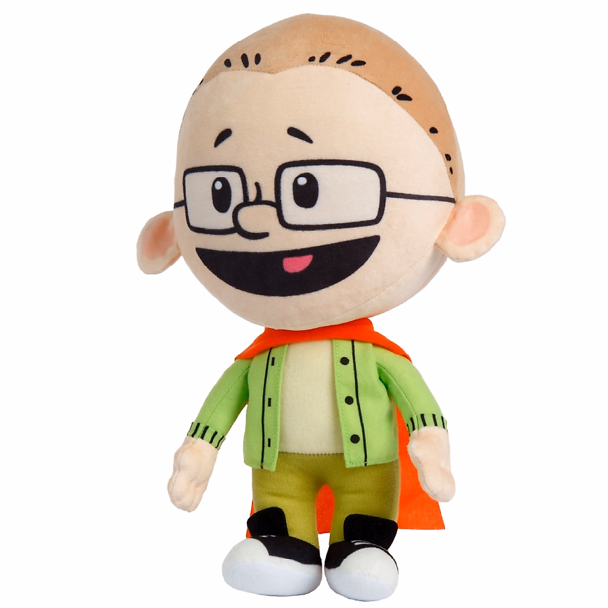 Mighty Mojo Xavier Riddle and The Secret Museum - Brad Scott Meltzer Plush Doll Toy - 12 Inches Tall - Super Soft Cuddly Plush Doll - PBS Show - Gift for Kids & Birthday Parties