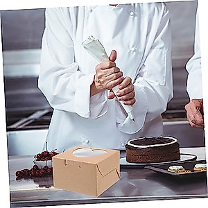 DOITOOL 20pcs Packing Boxes Dessert Box Cheesecake Container Mini Paper Cups Food Gift Box Gift Pastry Box Cake Kraft Gift Boxes Cupcake Holder Box Dessert Boxes Gift Packaging Boxes Chic