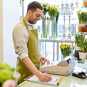 Ctosree 20 Pack Thank You Receipt Book for Small Businesses 3.5x5.5 Inch 2 Part Carbonless White Yellow Receipt Pad, 100 Sheets Per Pad