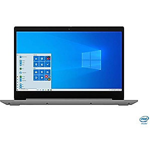 2020 Lenovo IdeaPad 3 15 HD Touch Screen Laptop, Intel 10th Gen Dual-Core i5-1035G1 CPU, 12GB DDR4 RAM, 256GB PCI-e SSD, Webcam, WiFi 5, Bluetooth, Windows 10 S Platinum Grey (Renewed)