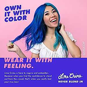 Lime Crime Unicorn Hair Color Conditioner, Universal for All Hair Dyes & Tints - Color-Depositing & Revitalizing Shampoo to Boost Shine - Conditions without Stripping & Protects Color-Treated Hair