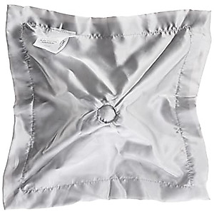 Disney Mickey Mouse Lovey Security Blanket, Navy/Grey 12x12 Inch (Pack of 1)