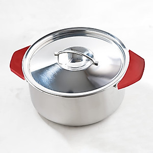 Silicone Hot Handle Holder, 3 Pack Pot Holders Cover Rubber Hot Resistant Non Slip Pot Holder Sleeves for Cast Iron Skillets Metal Frying Pans Aluminum Cookware Handles (Color 2)