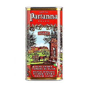 Partanna Extra Virgin Olive Oil, 34-Ounce