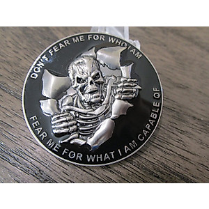 Set of Two United States Special Operations Command & Joint Special Operations Command JSOC SOCOM AFSOC NSWC MARSOC Reaper Challenge Coins
