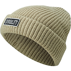 Hurley Men's Winter Hat - West Bank Adjustable Cuff Beanie, Size One Size, Mystic Stone