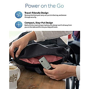 nrgGo Powerbank 5000 mAh Portable Charger, Mini Power Bank USB C, 18W PD Battery Pack 5000mAh, Battery Phone Charger for iPhone, Samsung and More