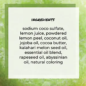 Suds & Co. Solid Shampoo Bar, Zero Waste Shampoo, Natural Shampoo Bar Soap, Sustainable, Eco-Friendly Hair Care - Maui Melon, 3.0 Ounce