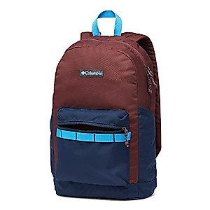 Columbia Zigzag 18L Backpack, Elderberry/Collegiate Navy, One Size
