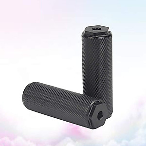 1 Pair Bike Pedal Mountain Bike Accessory Small Hole MTB Pedals Bike Accessories Platform Pedals Bike Components Peg Stunt Pedal Back Seat Hook up Repair Nail Cleats Spikes