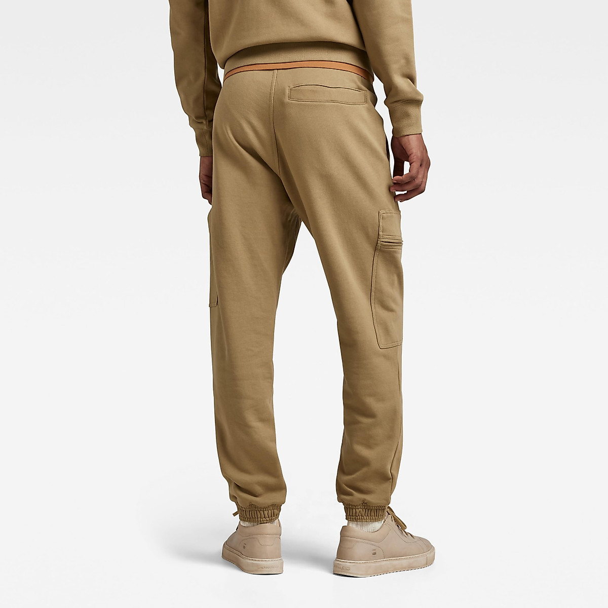 G-STAR RAW Mens Cargo Pocket Sweatpants Casual Pants, Berge, Large US