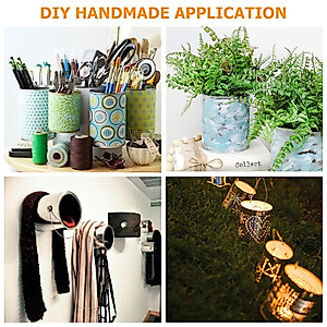 6 Pack Empty Paint Cans with Lids 1 Quart Tin Unlined Paint Buckets Bulk Paint Storage Containers, Quart Metal Unlined Paint Pails for Crafts DIY Projects, Storage, Painting