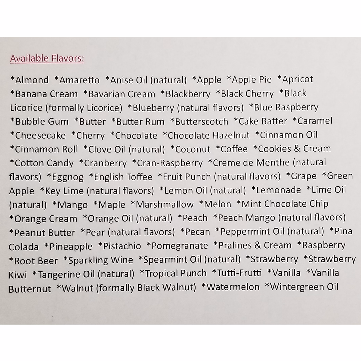 LorAnn SS flavors 10 pack of 1 dram bottles (.125 fl oz - 3.7ml) YOU CHOOSE THE FLAVORS Plus a 1 dram dropper