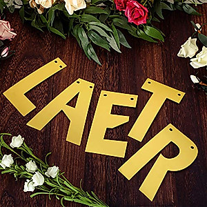 21 Pieces Last Day Office Party Supplies Traitor Banner Coworker Going Away Balloons for Going Away Farewell Retirement Job Change Relocation Quitting Party Decoration (Gold)