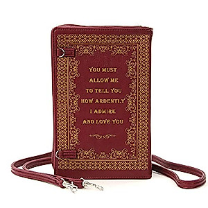 WonderMolly Pride and Prejudice Book Clutch Bag