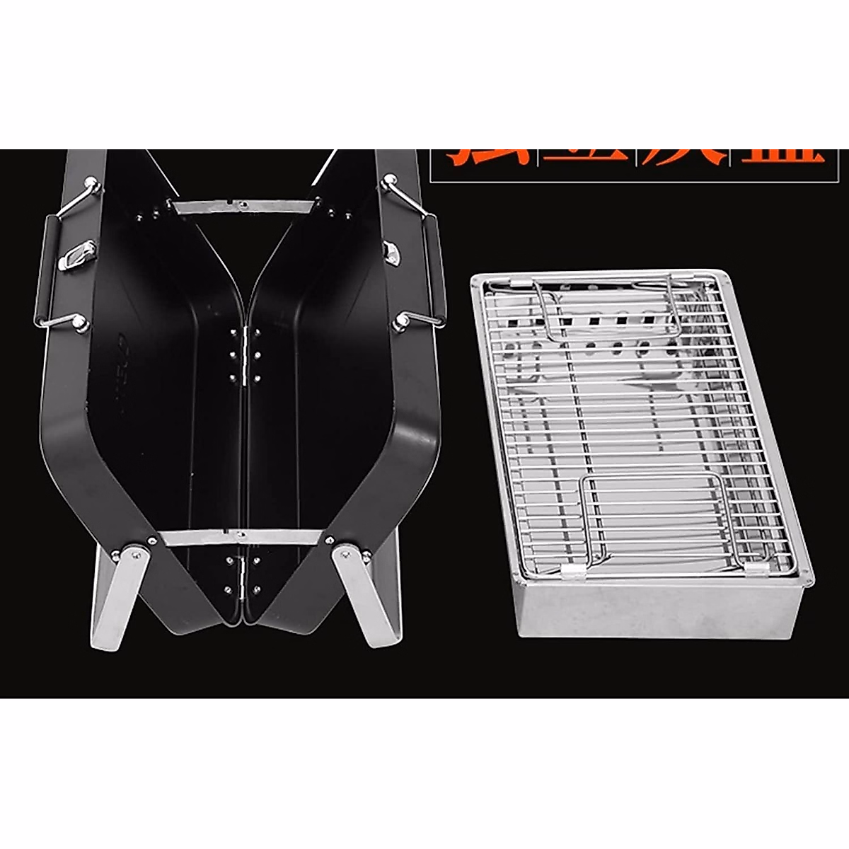 BBQ Grill Outdoor Gas grill Portable Barbecue Grill Outdoor Camping Barbecue Grill Household Charcoal Foldable And Portable Mini Picnic Charcoal Grill Stove