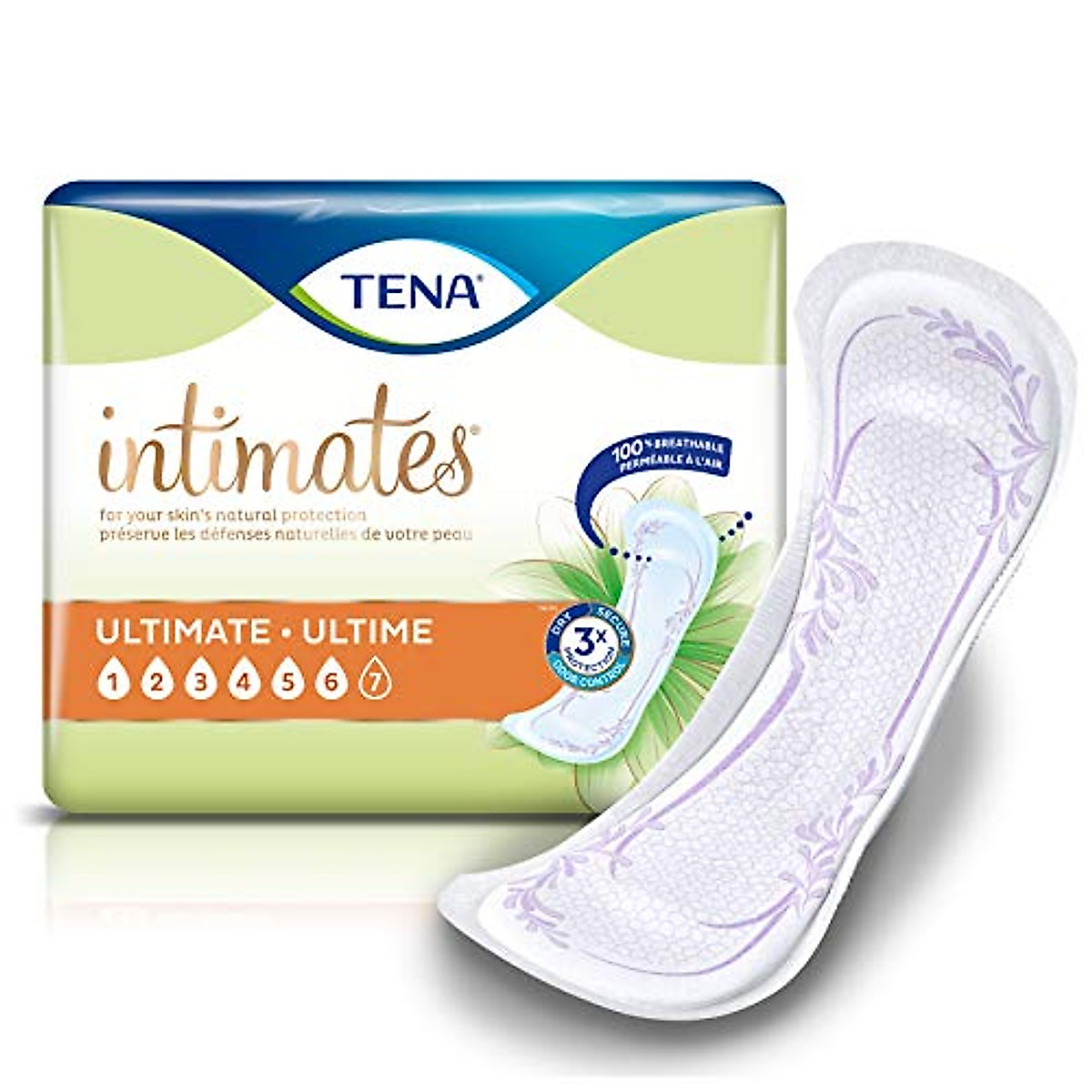 TENA Incontinence Pads, Bladder Control & Postpartum for Women, Ultimate Absorbency, Regular Length, Intimates - 156 Count
