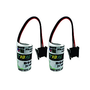 2PC B9650T Allen Bradley 1747-BA,1769-BA Replacement Battery Fedco B9650T