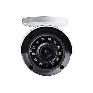 Lorex 4K Security Camera System, Ultra HD Indoor/Outdoor Analog Wired Bullet Cameras with Motion Detection Surveillance, Color Night Vision & Smart Home Compatibility, 1TB 8 -Channel DVR, 8 Cameras