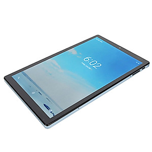 Gugxiom 10 Inch Tablet, 6GB RAM 128GB ROM, Android 10.1 Tablet, 5MP Camera, Quad Core Processor 2.4G 5GHZ WiFi 6800mAh Battery IPS HD Touchscreen (Blue)
