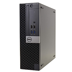 Dell OptiPlex 7040-SFF, Core i7-6700 3.4GHz, 16GB RAM, 480GB Solid State Drive, DVD, Windows 10 Pro 64bit, (Renewed)