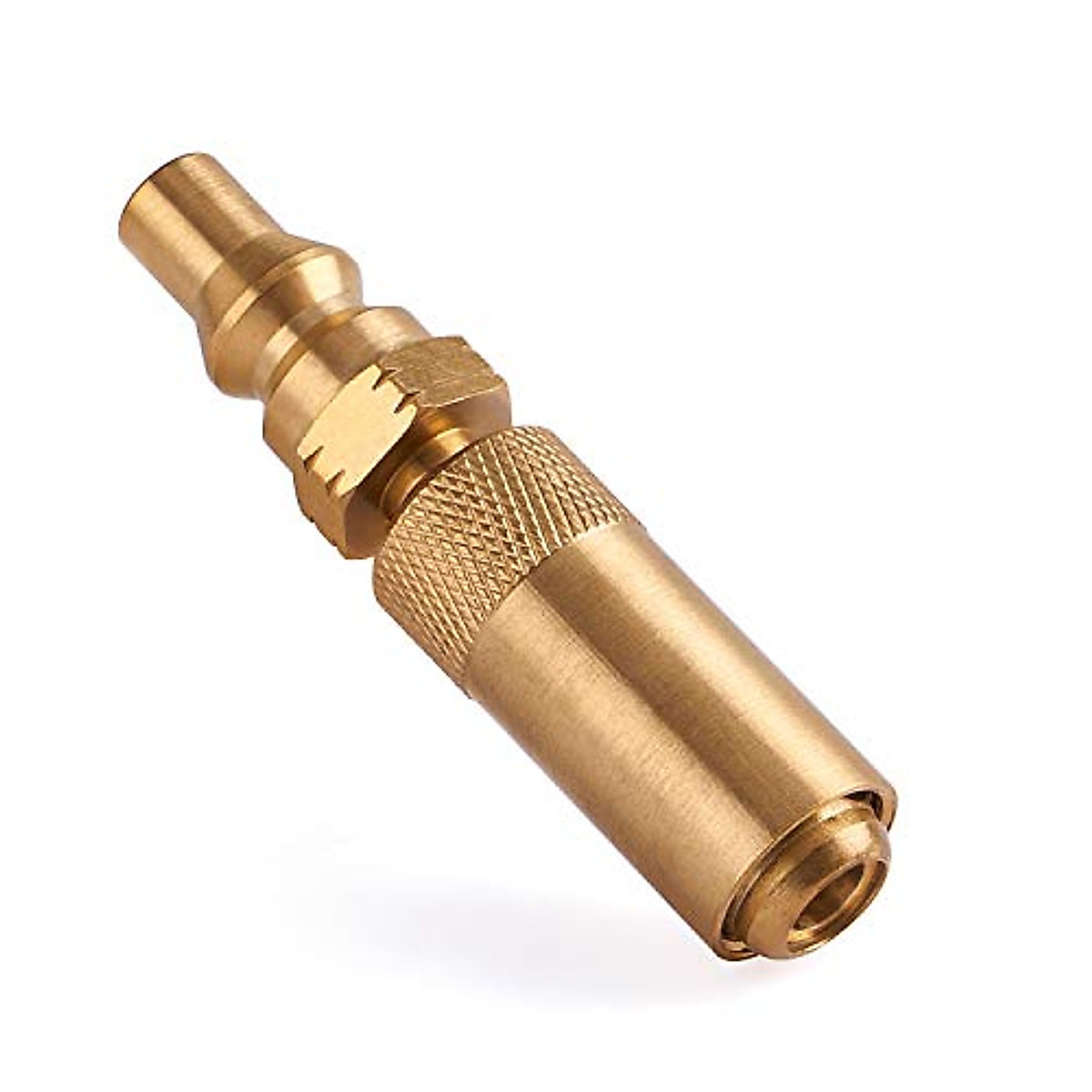 SHINESTAR 1/4'' RV Propane Quick Connect Adapter for Blackstone 17/22 Griddle, Low Pressure Conversion Fitting