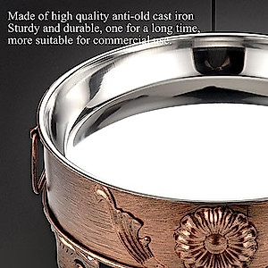 Oval Chafers and Buffet Warmers Stainless Steel Chafing Dish Buffet Set Large Seafood Platter Tray with Food & Water Pan, Frame, Fuel Holder for Event Party Holiday (55CM)