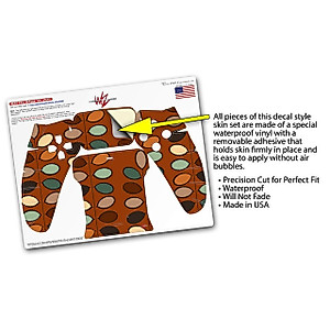 WraptorSkinz Skin Wrap compatible with Sony PS5 DualSense Controller Leafy (CONTROLLER NOT INCLUDED)