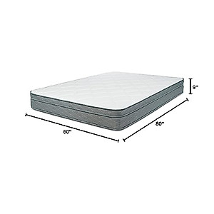 DREAMFOAM Bedding Doze 9" Eurotop Mattress-Medium Comfort, Queen