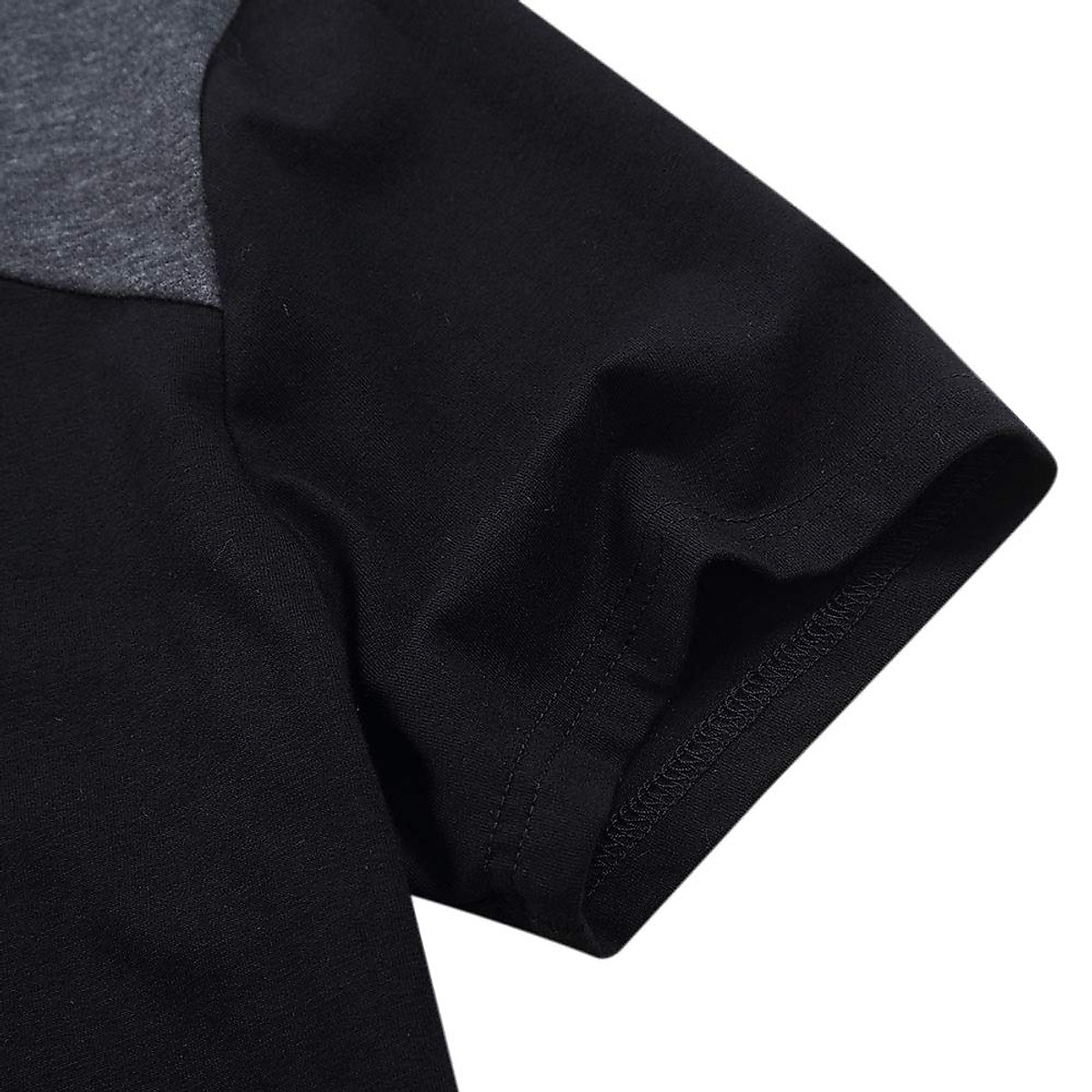 Yong Horse Men's Casual T-Shirt Athletic Long Sleeve - Crewneck Cotton Tee Shirt Teen Boys Graphic T Shirts Sun Protection UPF 50+ UV for Outdoor Sporting Running Gym Slim Fit Navy and White M