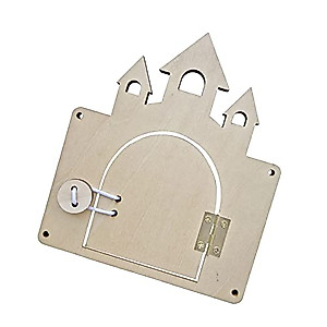 Esquirla en Busy Games Teaching Aids Gifts for Kindergarten Nursery Daycare, Button